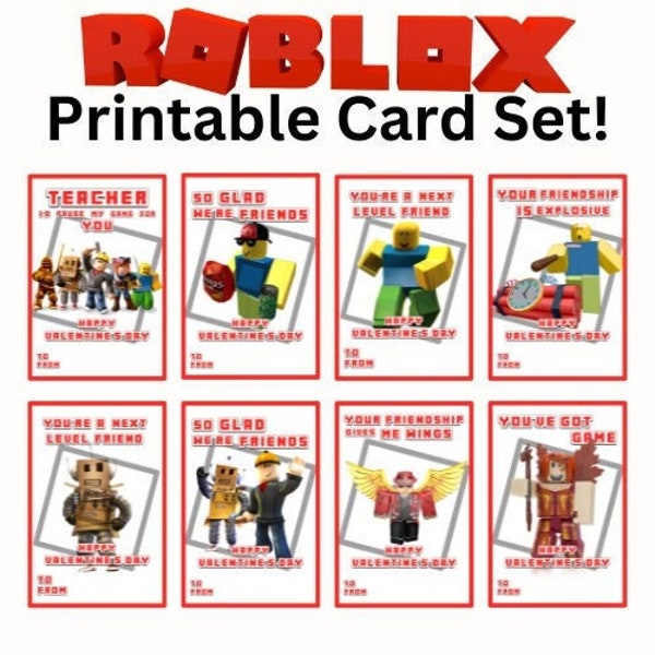 Roblox Card - Etsy