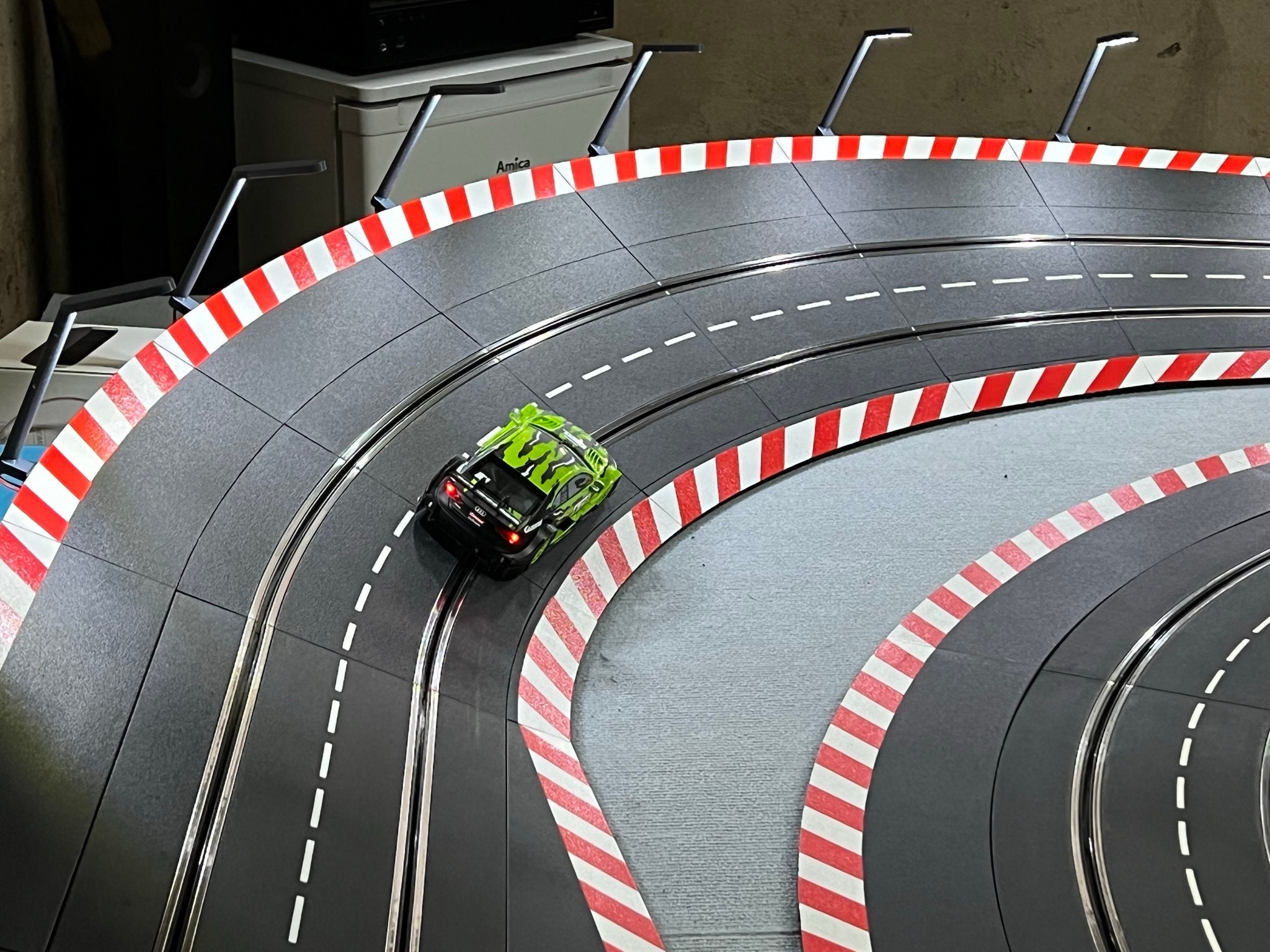 Slotcar Carrera LED Track Lighting Floodlight 10x for Racetrack ...