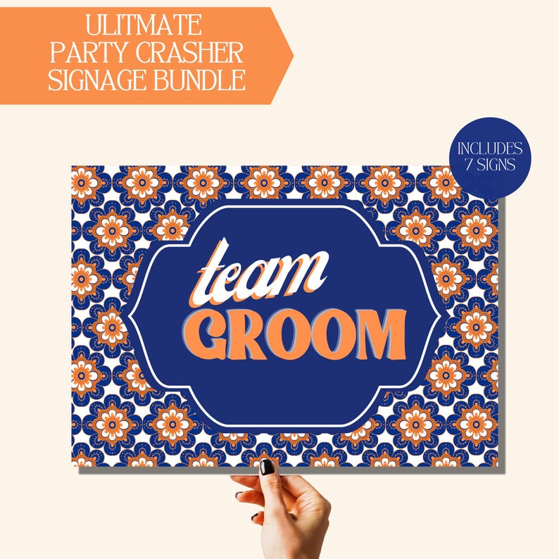 Ultimate Jago Party Crasher Signage Package | Punjabi Wedding Sign ...