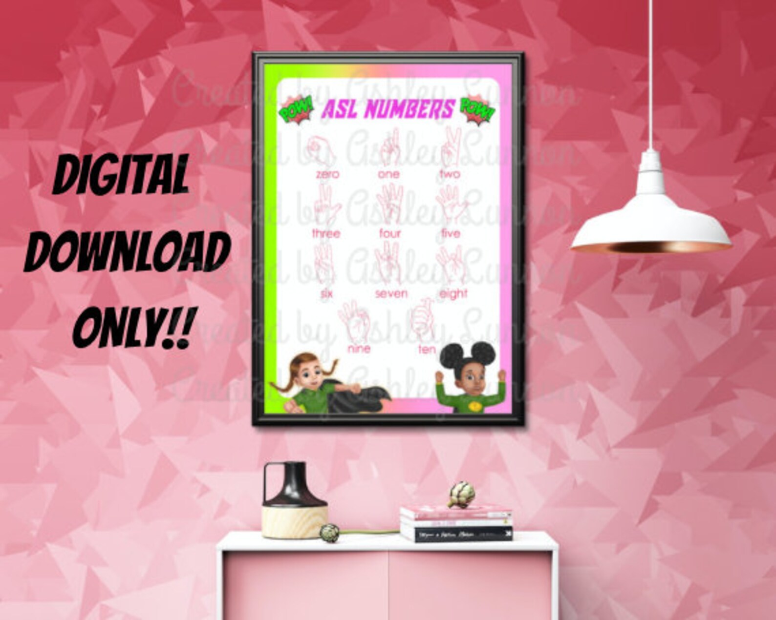 ASL Flash Cards, American Sign, Sign Language Poster, ASL Alphabets ...