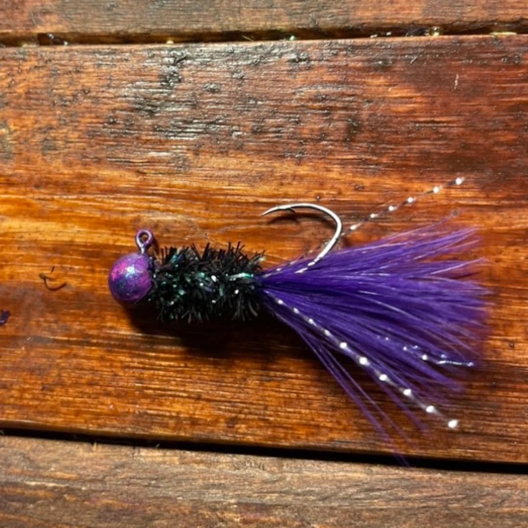 Hand-tied Crappie Jigs - Etsy