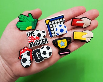 Soccer Croc Charms - Etsy