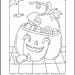 Fall Halloween Thanksgiving Coloring Pages: 56 Printable Sheets (PDF ...