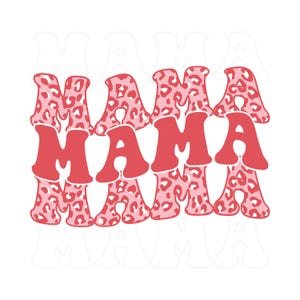 Stacked Mama Bundle PNG - Etsy