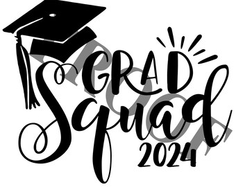 Grad Squad Png, Grad Squad File, Grad Squad Digital File - Etsy