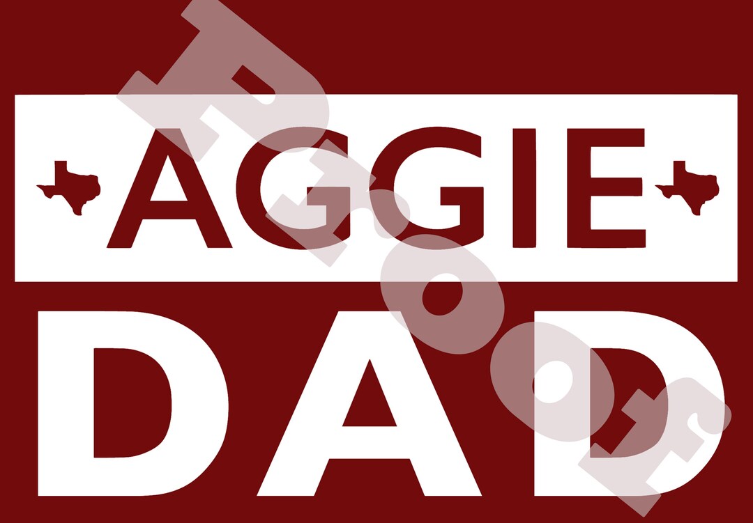 Aggie Dad Digital File PNG - Etsy