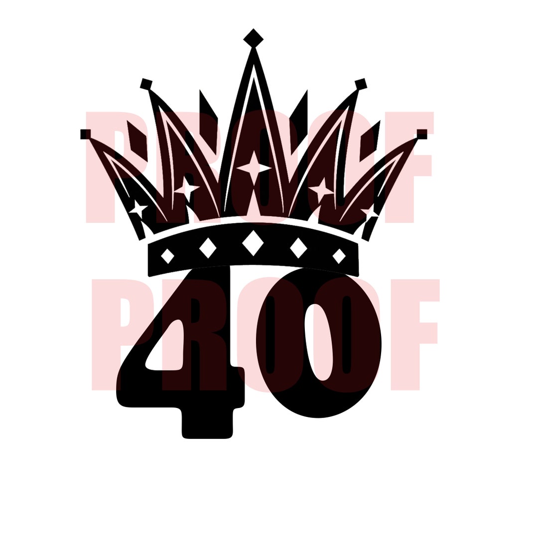 40 Crown Digital File PNG - Etsy