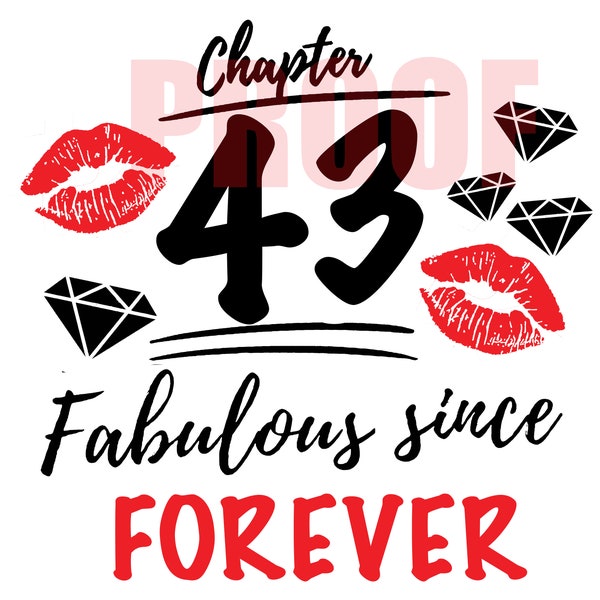 Stepping Into Chapter 45 of Fabulous Birthday Png - Etsy