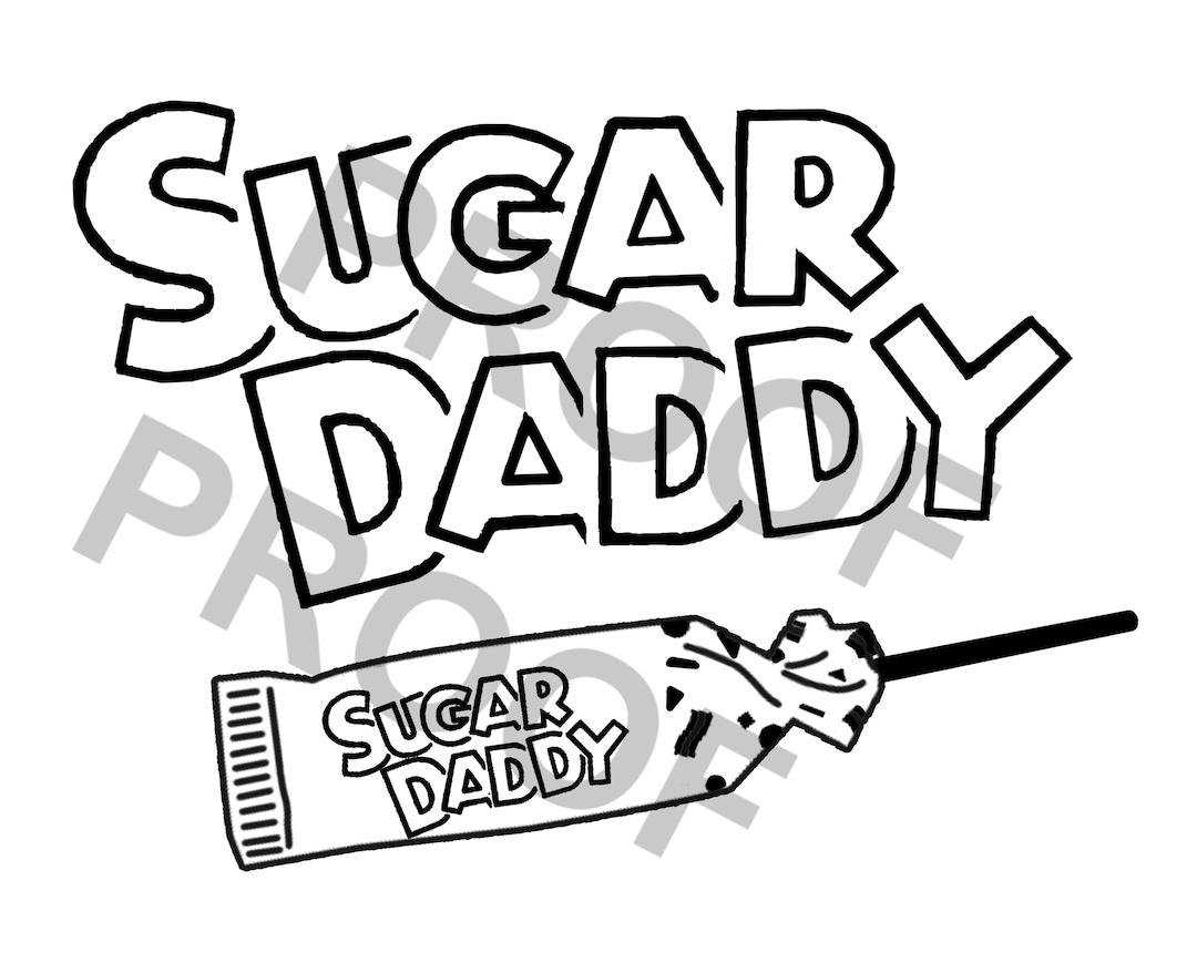 Sugar Daddy Digital File PNG - Etsy