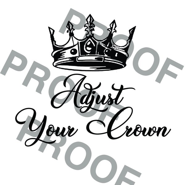 Straighten Your Crown - Etsy