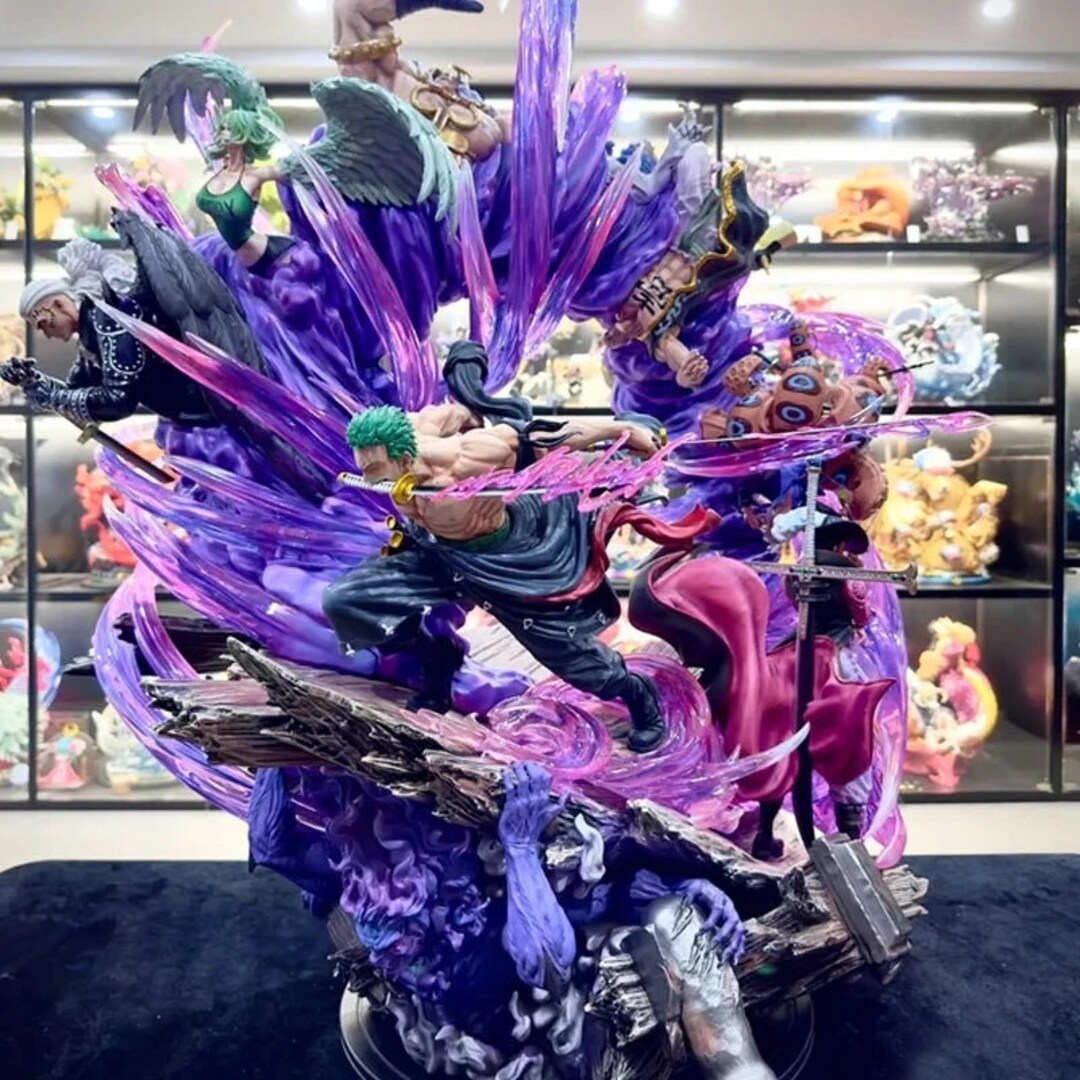 Deluxe 26cm One Piece Zoro Figures GK Throne LS Roronoa Zoro - Etsy