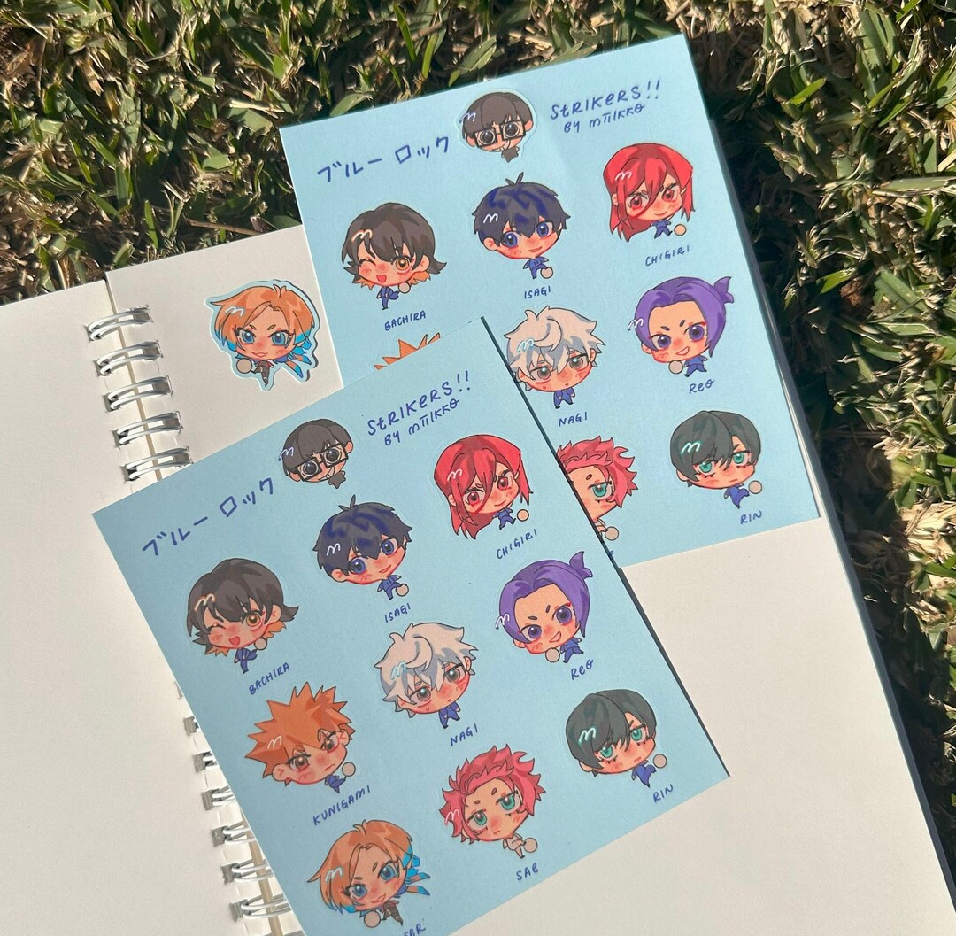 Strikers Sticker Sheet - Etsy UK