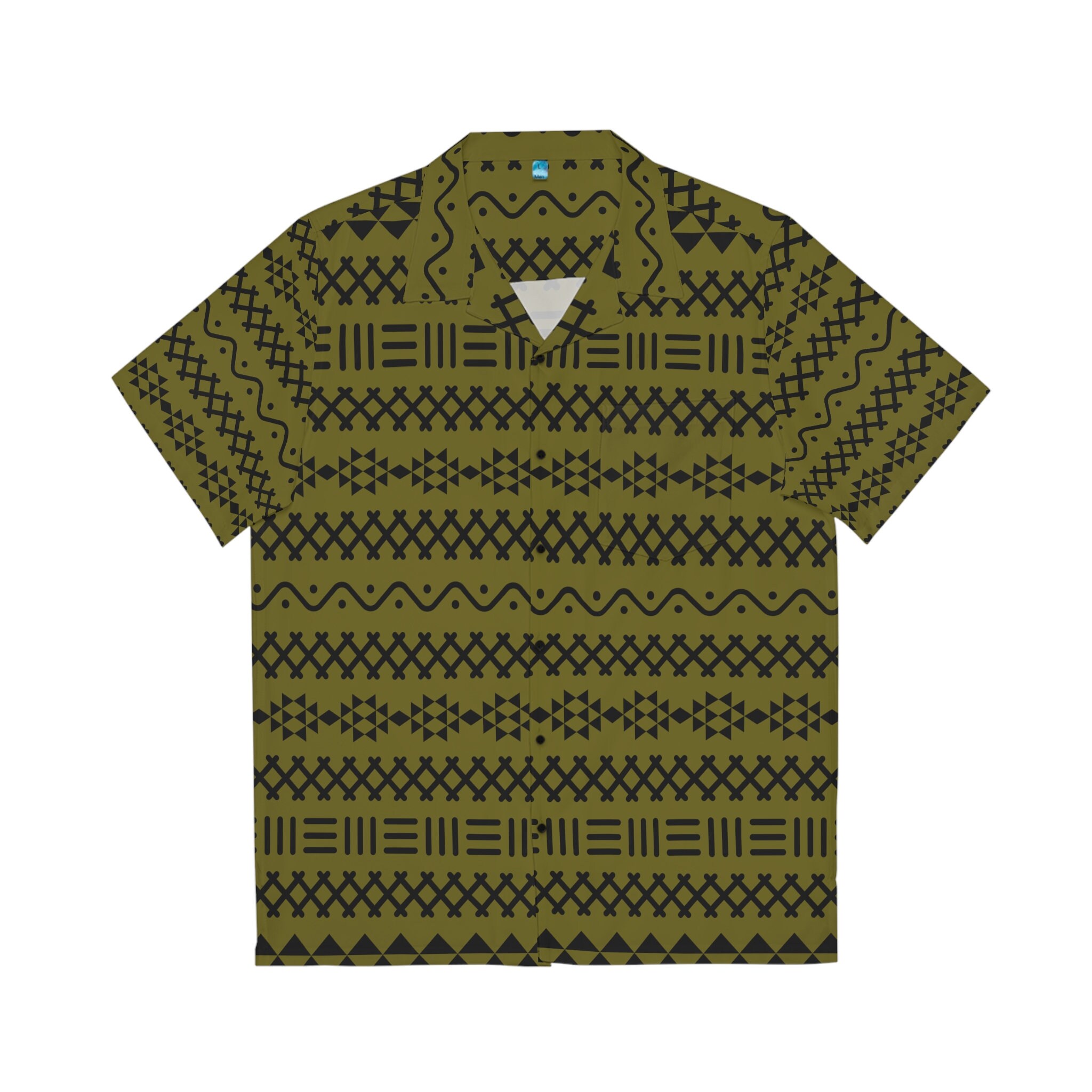 Mens Aztec Shirt 80s & 90s Retro Aztec Shirt Button Down Shirts Shirts ...