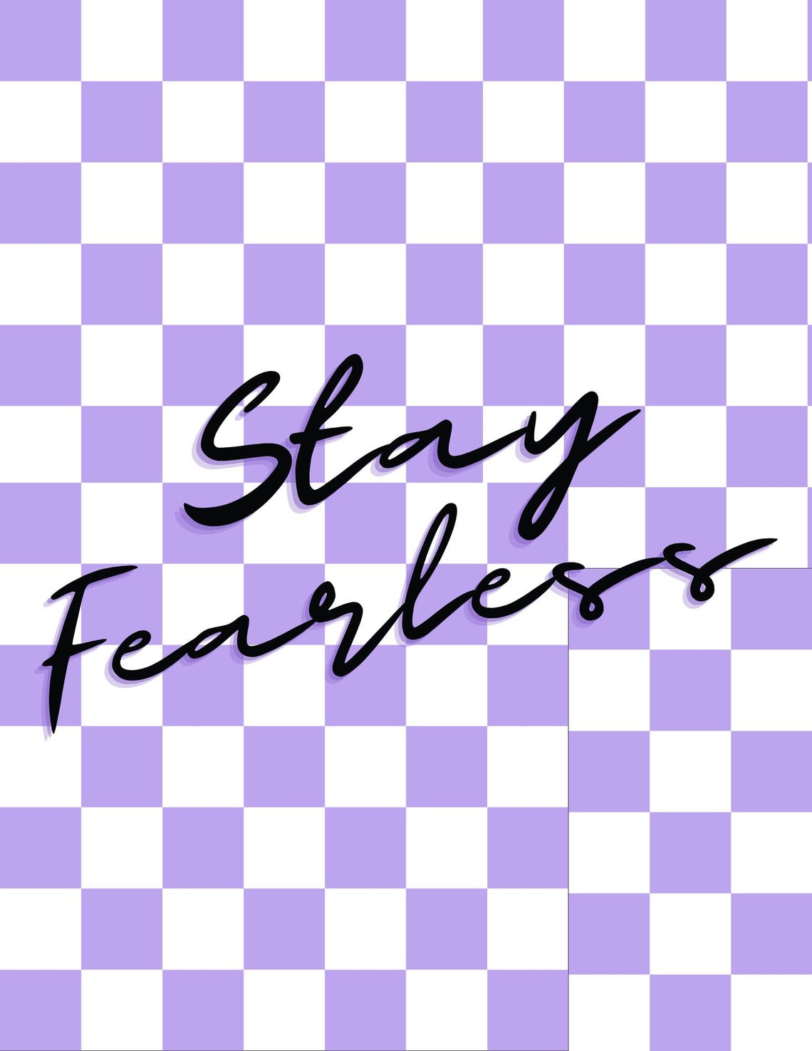 Purple Checkered Classroom Letters | Retro Decor (PDF Download) - Etsy