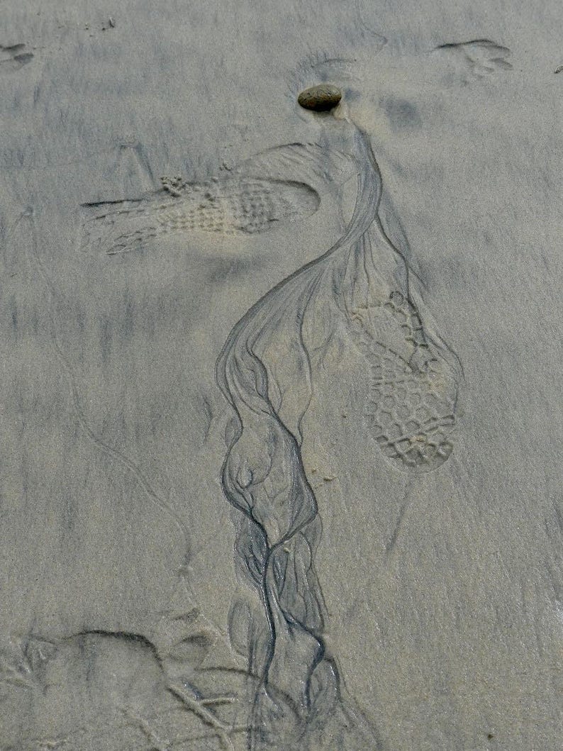 Digital Photos of Original Sand Art Created From the Tide - Etsy Canada