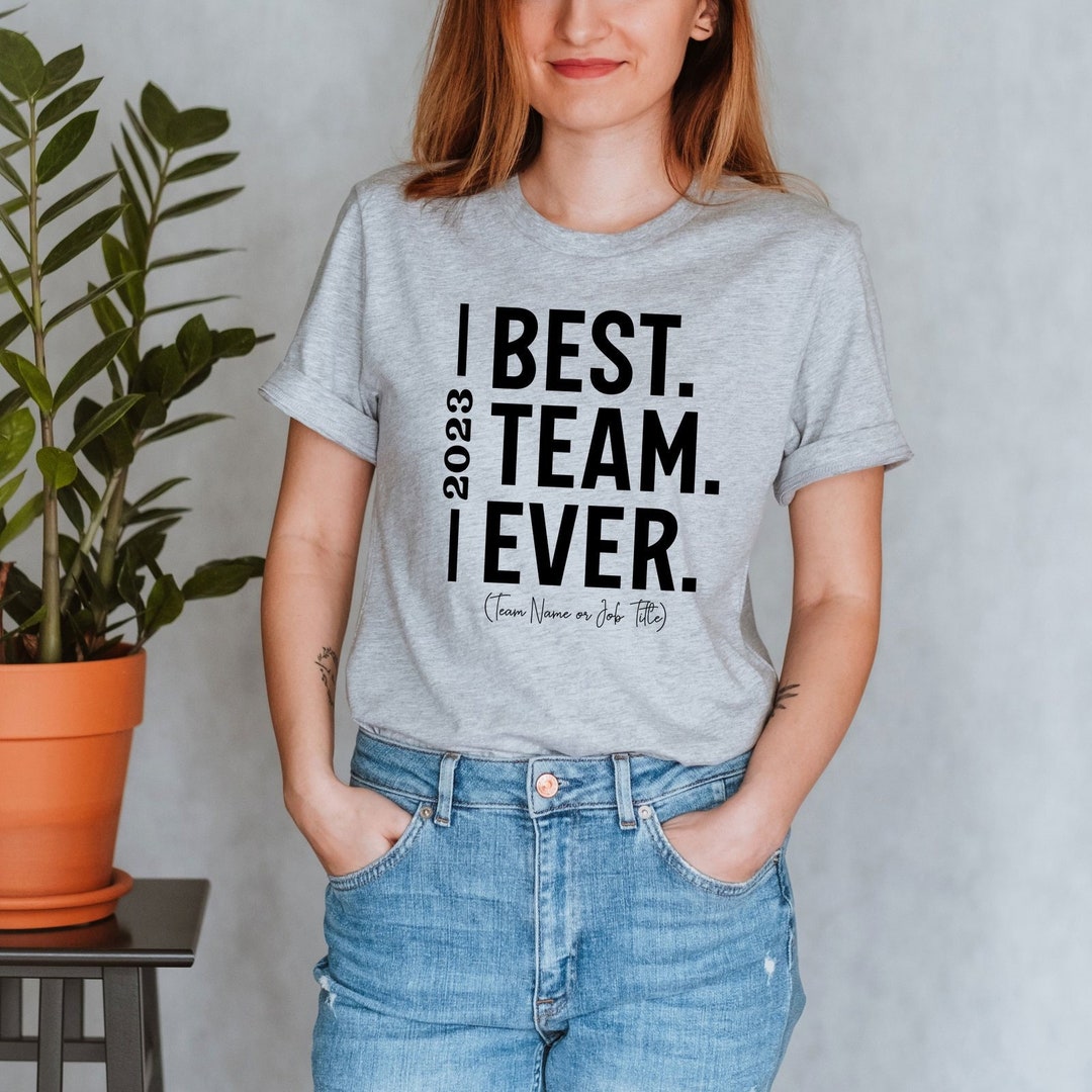 Custom Team Shirt, Personalized Teammate Tee, Work Team Coworkers ...