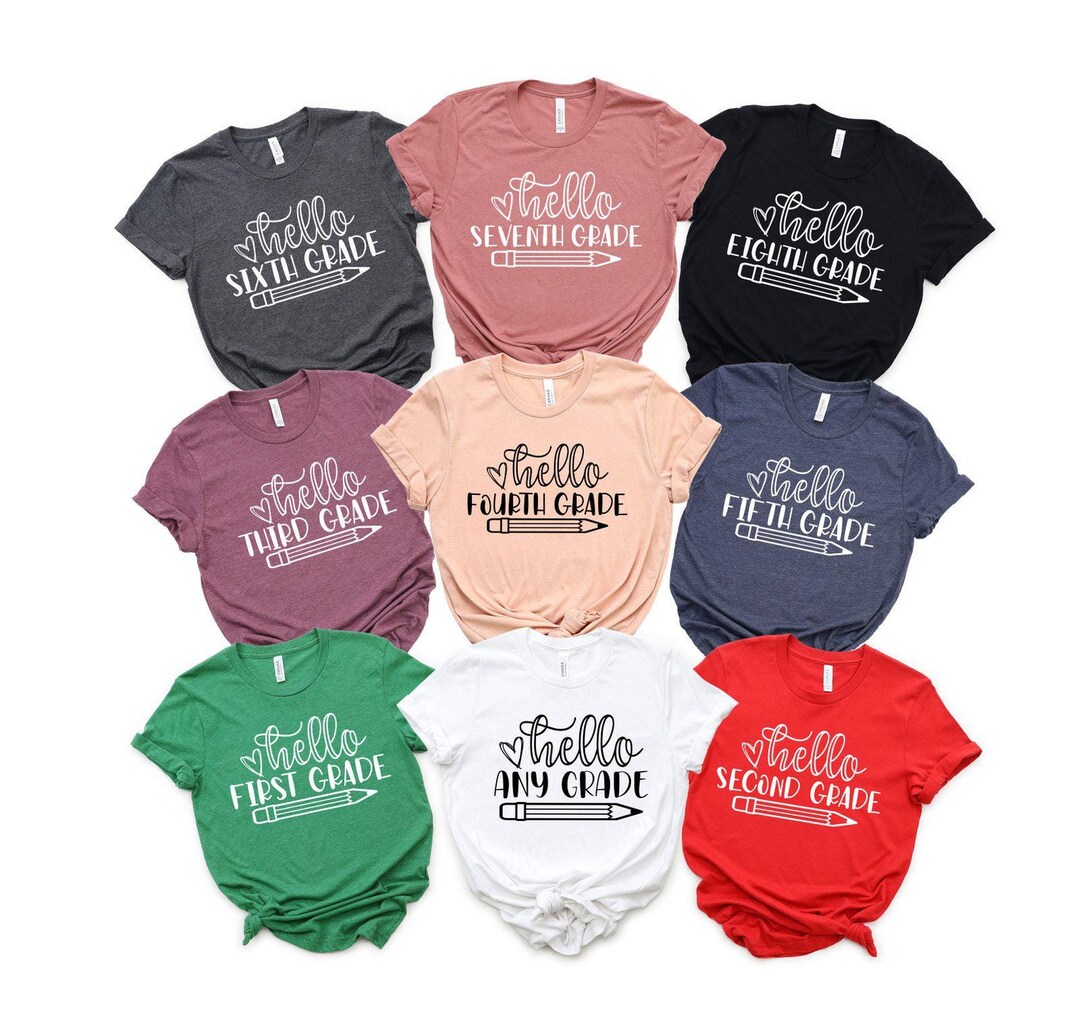 First Day of School Shirt, Back to School Shirt, Funny Teacher Shirt ...