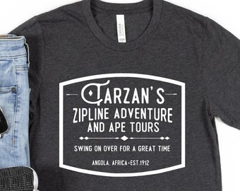 Tarzan Shirt, Disney Tarzan Since 1999 Shirt, Disney Tarzan Movie Shirt ...