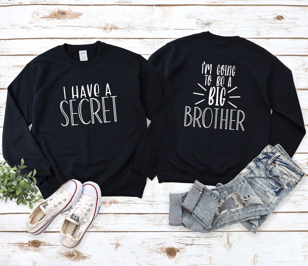 Brother Sweatshirt, Pregnancy Surprise Gifts, Brotherhood Sweatshirt ...