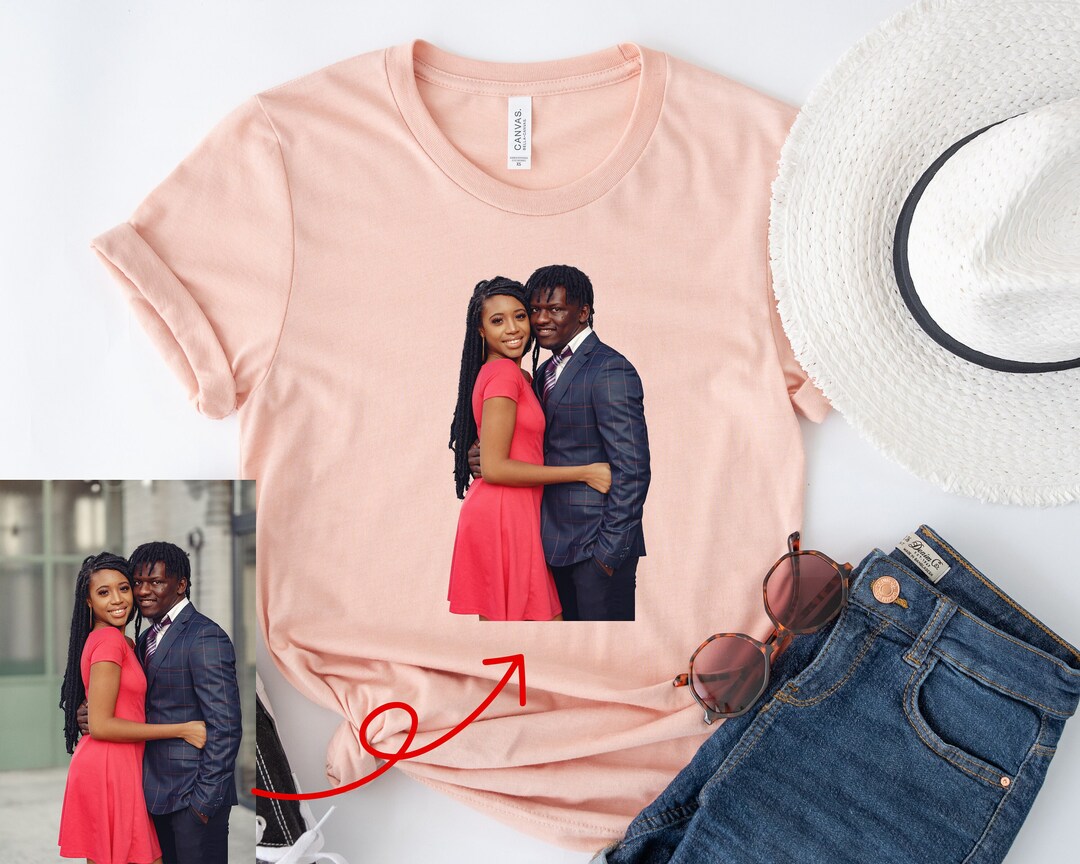 Custom Photo Shirt Custom Shirt With Photo Family Photo - Etsy