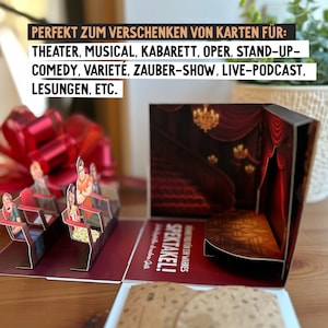 TADAA-BOX "Bühne frei" DIY – Explosionsbox – originelle Verpackung für ...