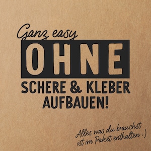 TADAA-BOX "Bühne frei" DIY – Explosionsbox – originelle Verpackung für ...