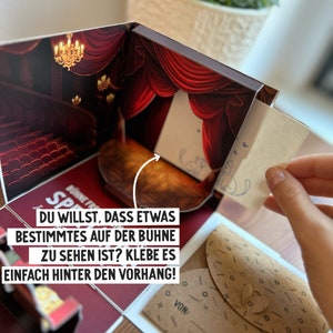 TADAA-BOX "Bühne frei" DIY – Explosionsbox – originelle Verpackung für ...