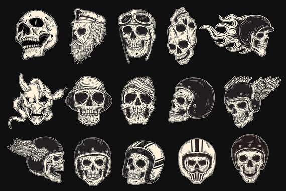 Rider Skulls Tattoos