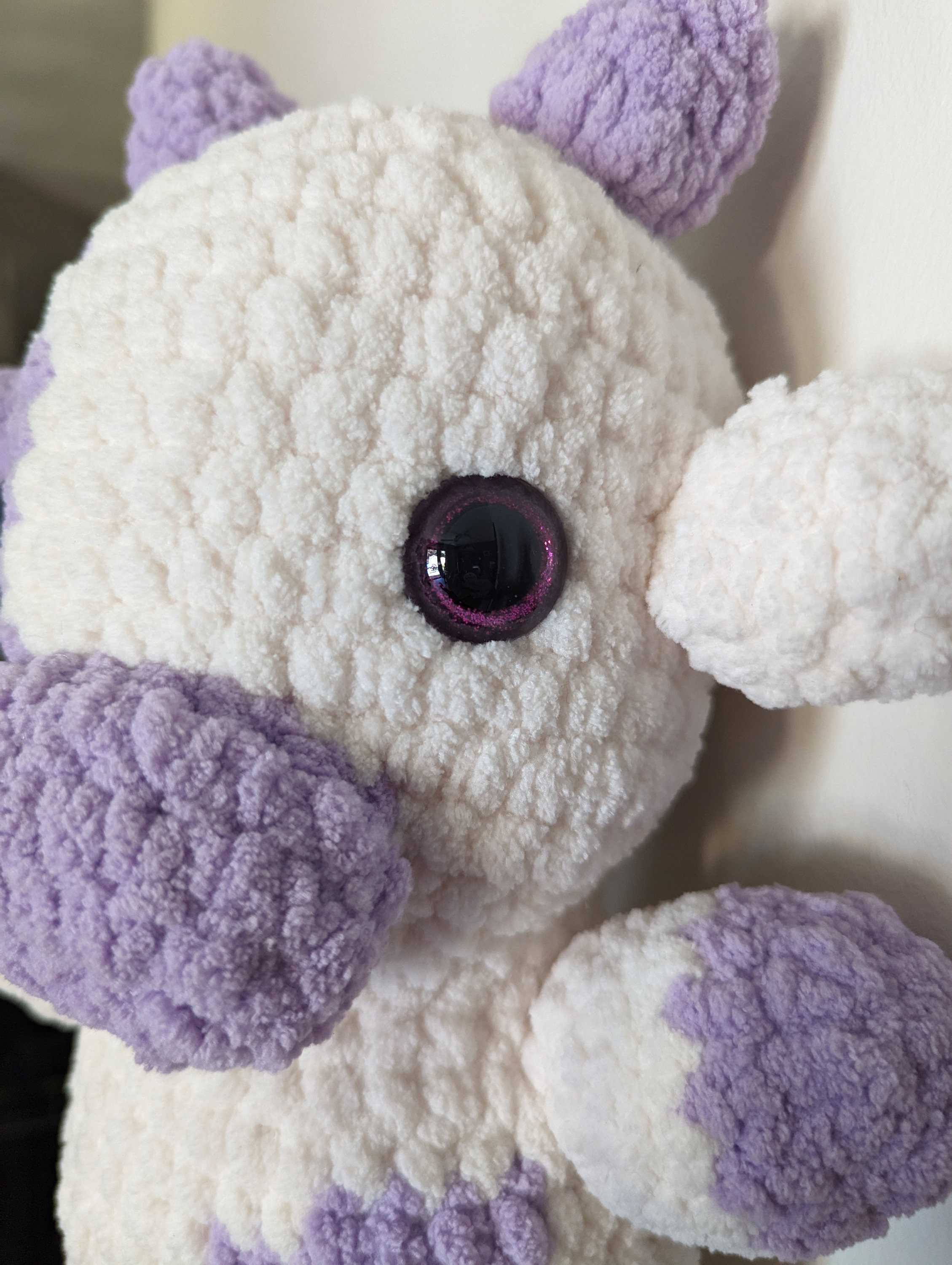 Plush Grape Cow Kawaii Cow Plush Amigurumi Cows Crochet Cow - Etsy