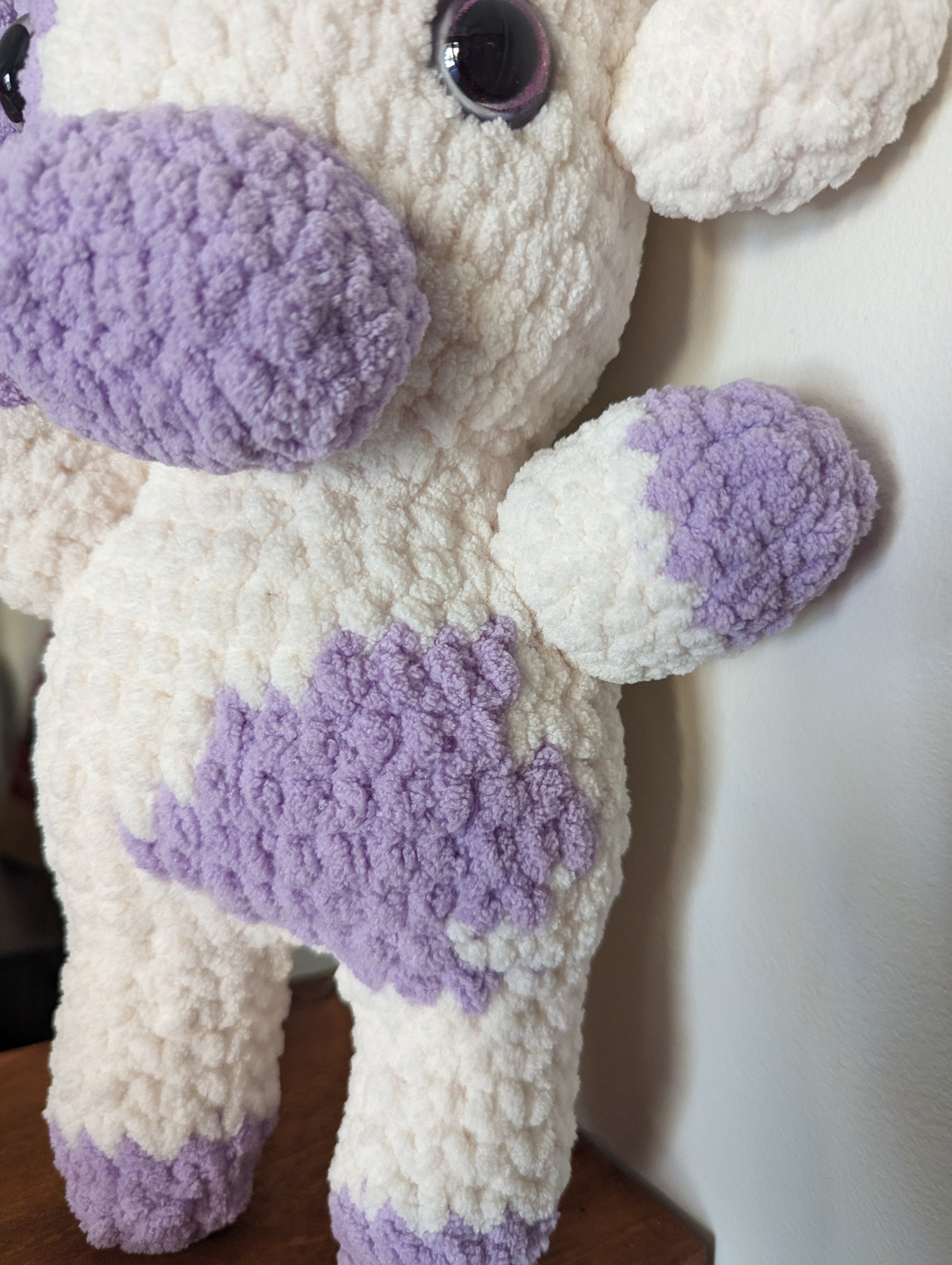 Plush Grape Cow Kawaii Cow Plush Amigurumi Cows Crochet Cow - Etsy