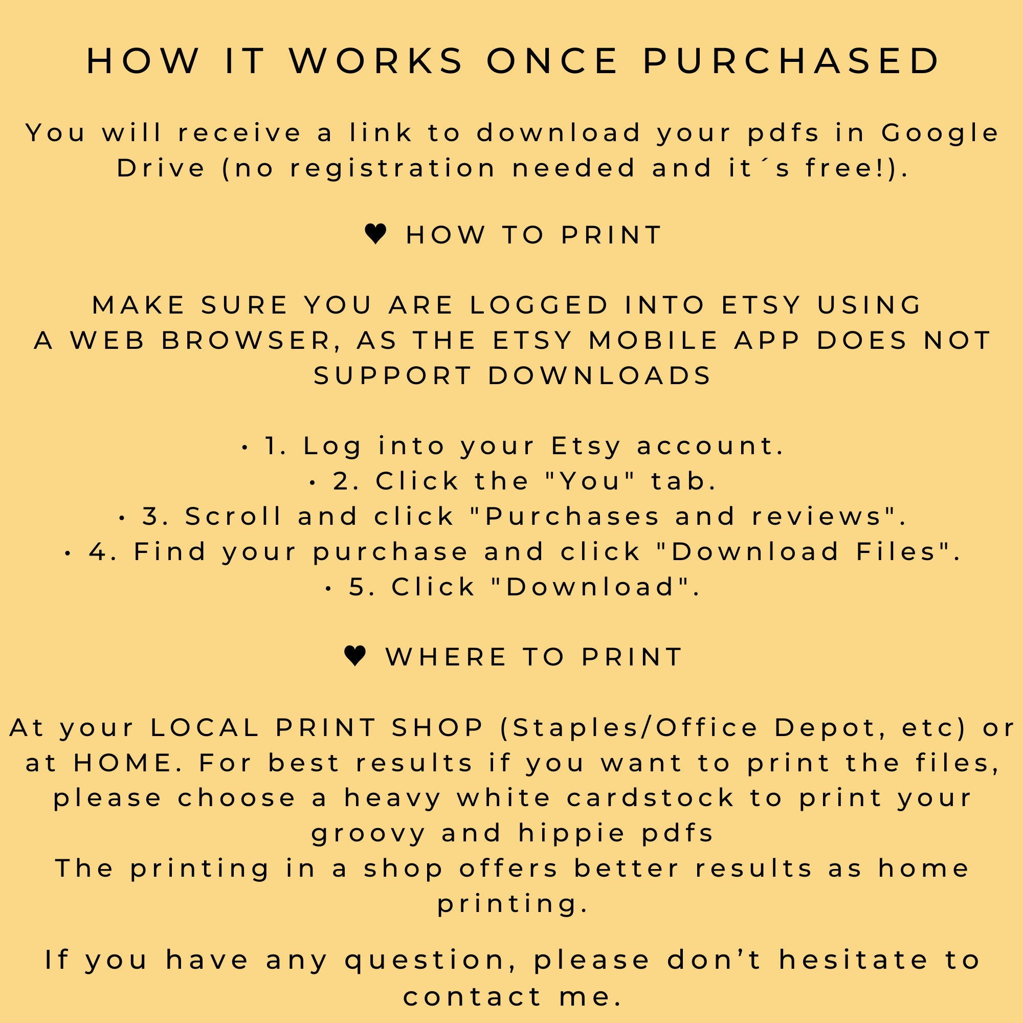 4 Printable Retro Groovy Posters 8x10, Stay Groovy Printable A4, Hippie ...