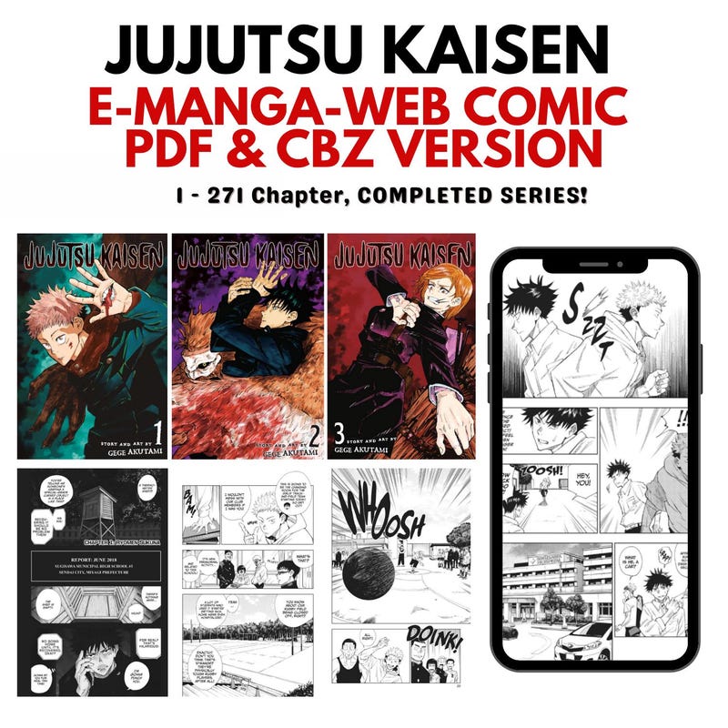 Kimi Ga Kyousei Jujutsu Kaisen Dj Manga Manga Online Dex Shueisha Tappytoon - Etsy New Zealand