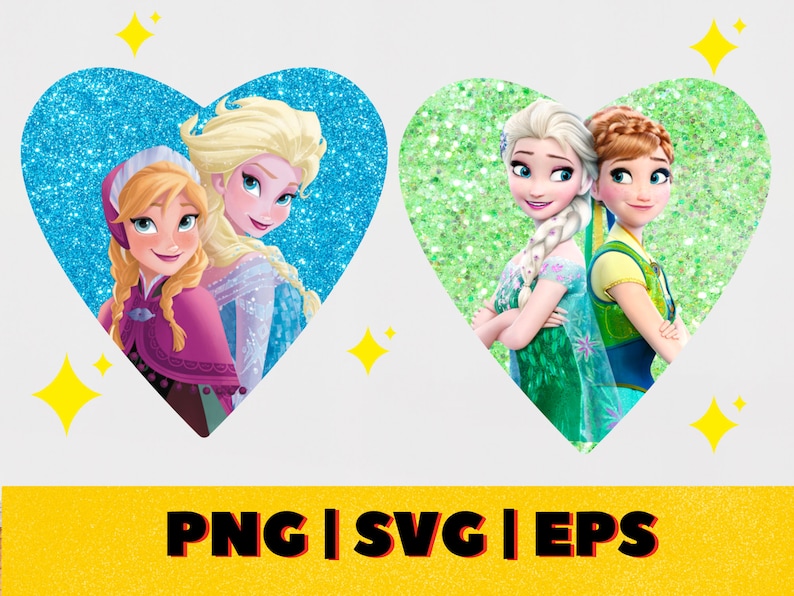 Die Eiskönigin SVG, Elsa SVG, Anna SVG, Frozen PNG Clipart, Let it go ...