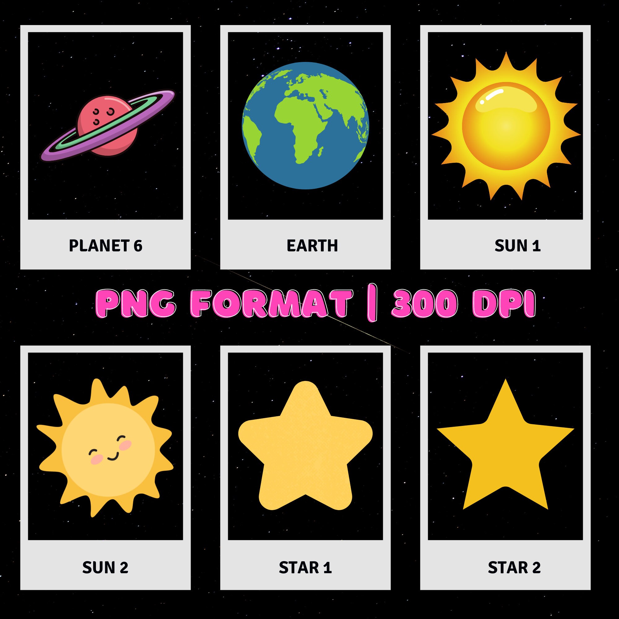 22 Solar System PNG Clipart, Space, Galaxy, Planets, Outer Space ...