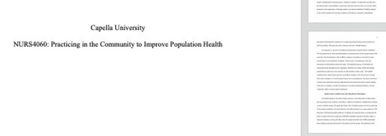 Bundle 3 of 3: Capella RN-BSN Flexpath Sample Papers for Classes 7 and ...