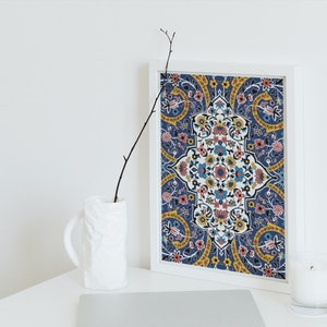 Islamic Wall Art Print, Printable Wall Art, Digital Download: Persian ...