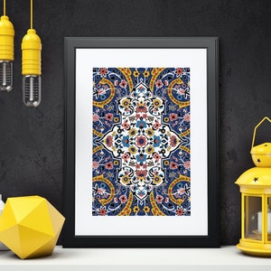 Islamic Wall Art Print, Printable Wall Art, Digital Download: Persian ...