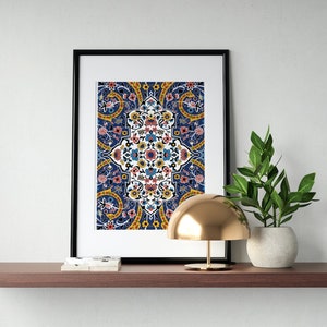 Islamic Wall Art Print, Printable Wall Art, Digital Download: Persian ...