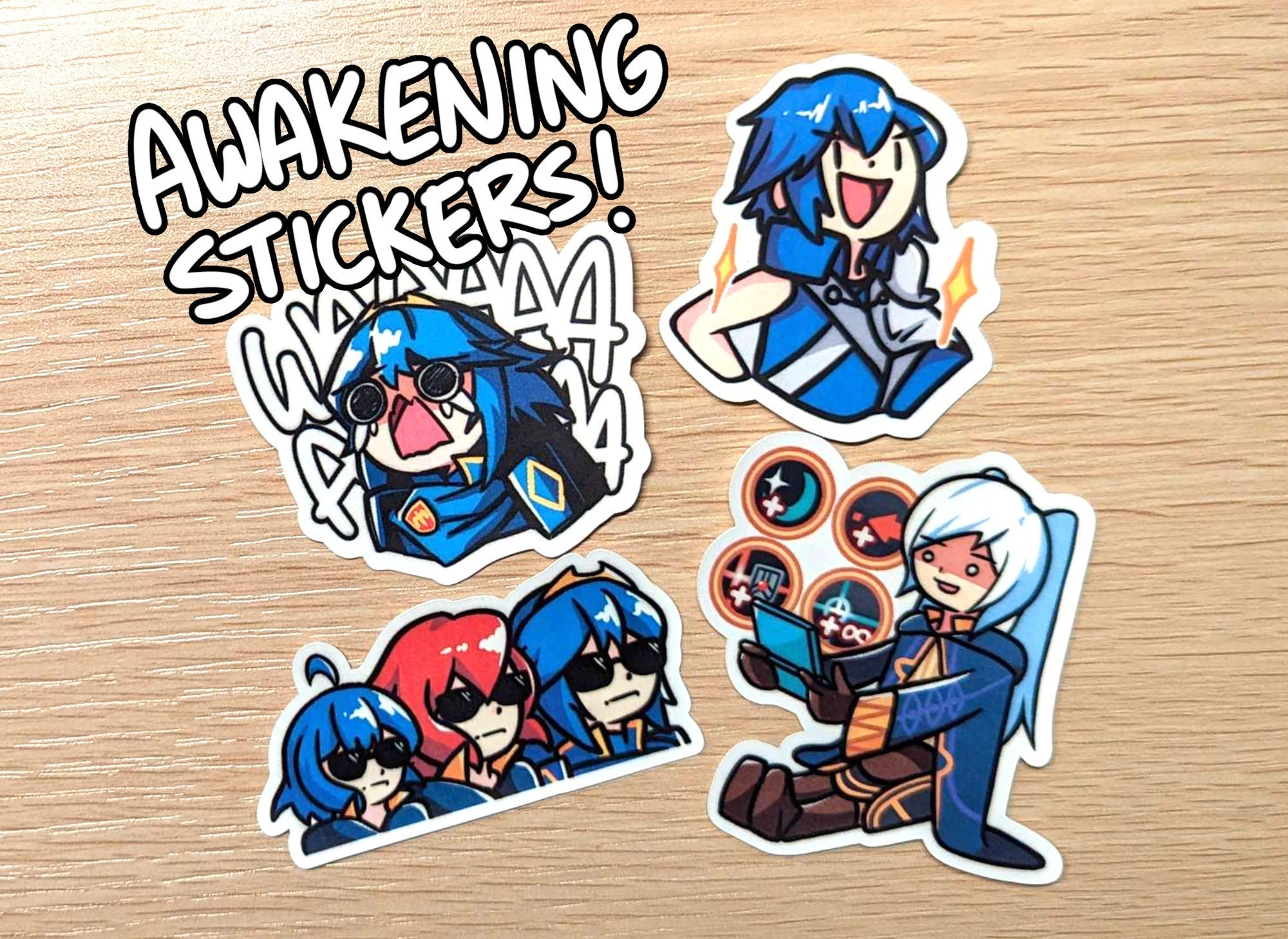 Fire Emblem Awakening Matte Vinyl Stickers - Etsy