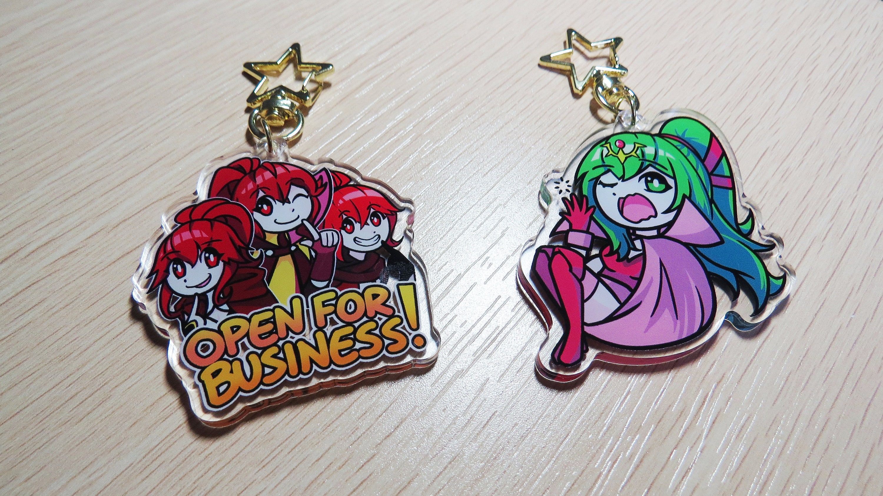 Fire Emblem Tiki and Anna Double-sided Keychains - Etsy