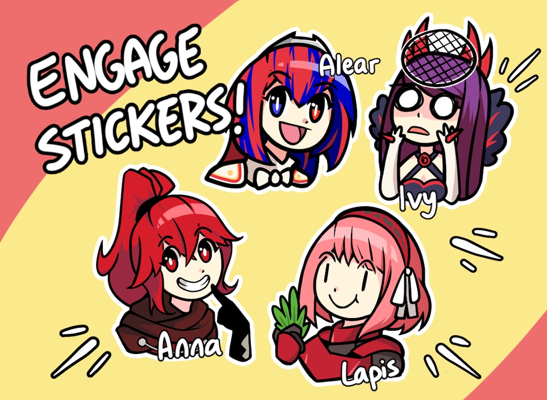 Fire Emblem Engage Vinyl Stickers - Etsy