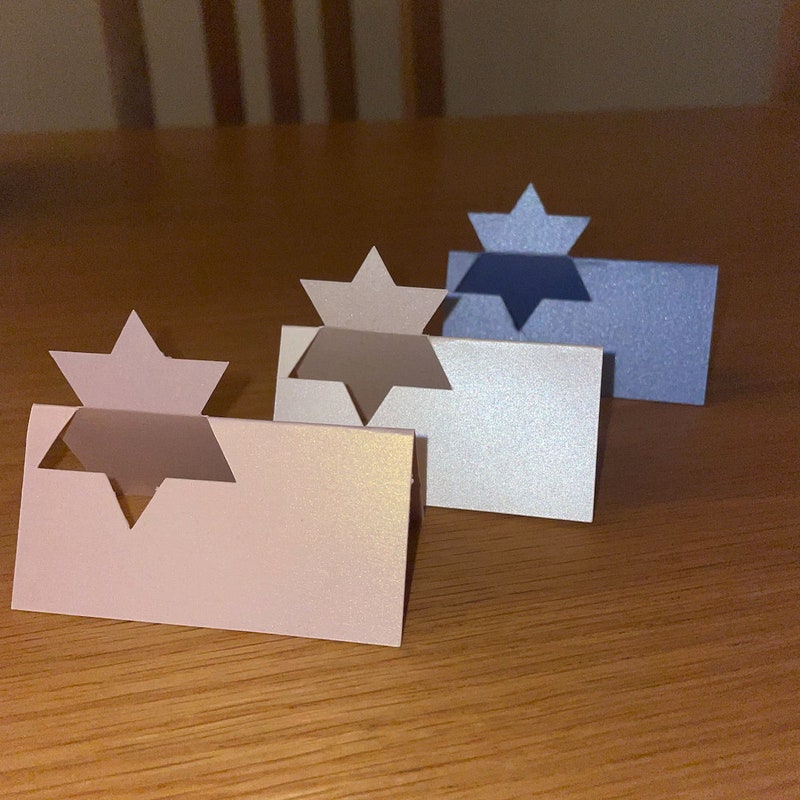 Star Place Cards - Etsy