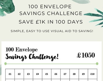 Fun Printable Money Saving Tracker Challenge. Pot Tracker. - Etsy