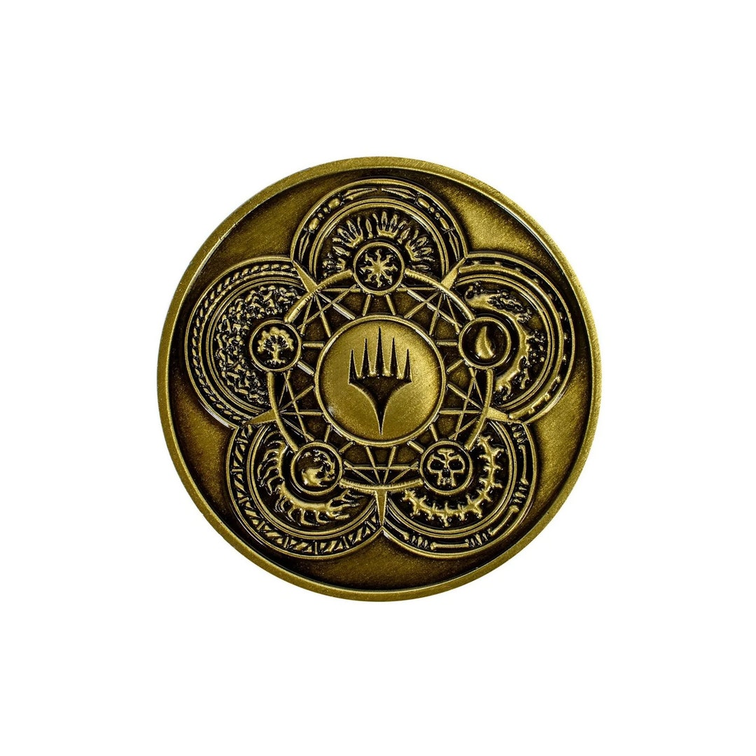 Magic the Gathering Mana Flip Coin - Etsy
