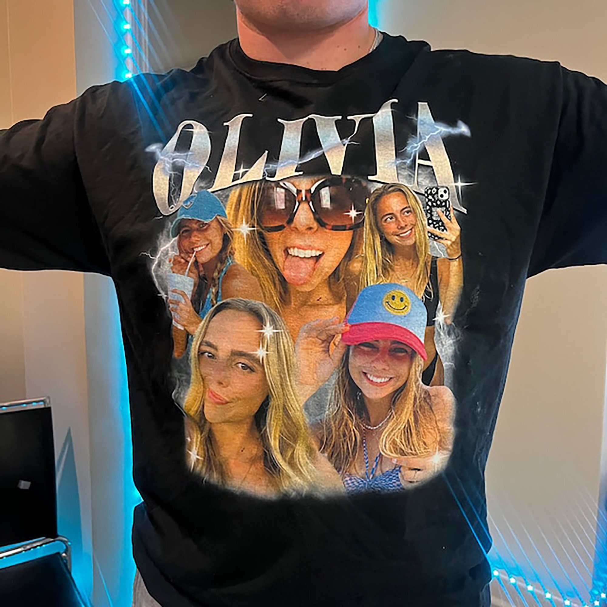 Custom Bootleg Rap Tee, Custom Photo - Vintage Graphic 90s Tshirt sold ...