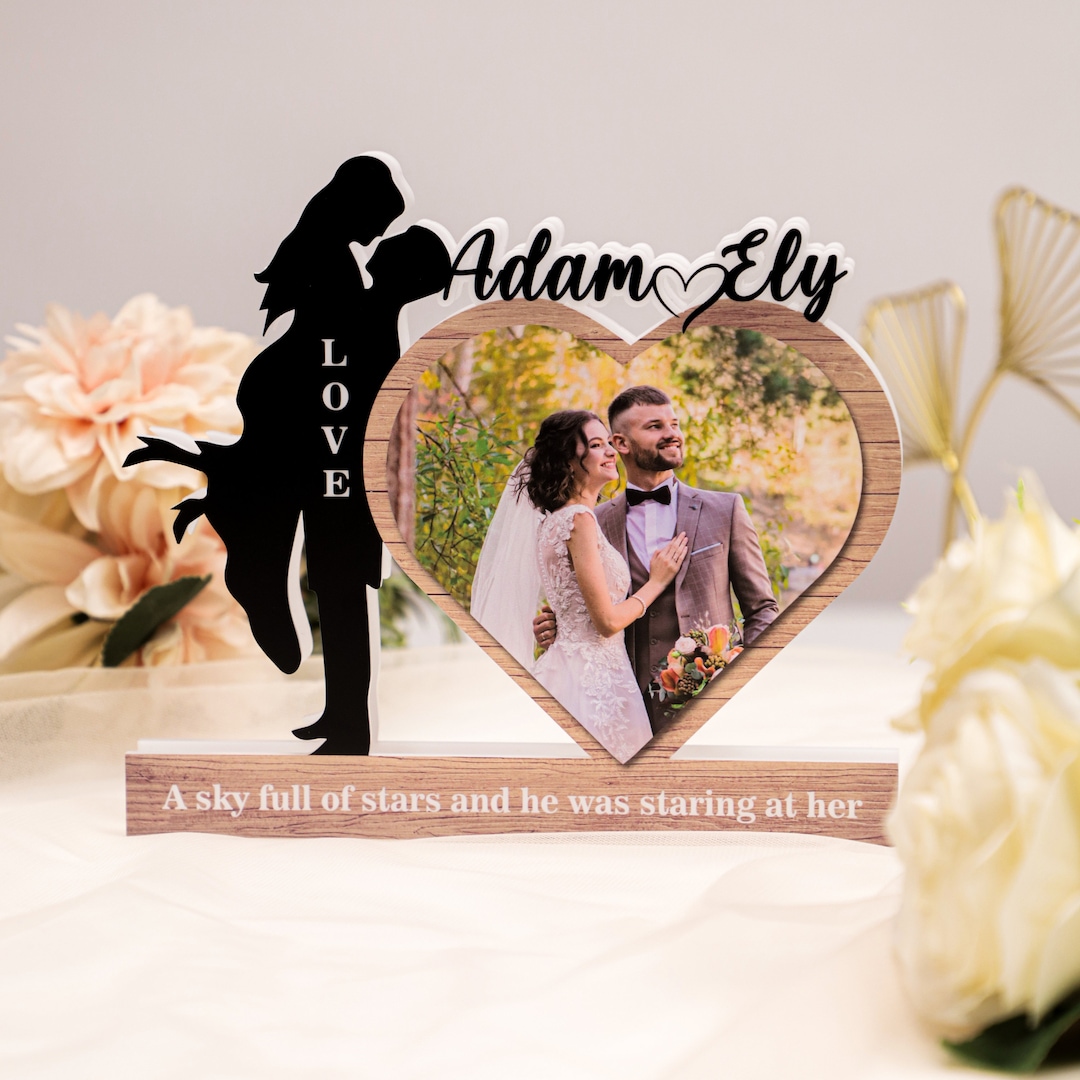 Custom Shape Photo Light Box, Custom Photo Night Light, Valentine Gift ...