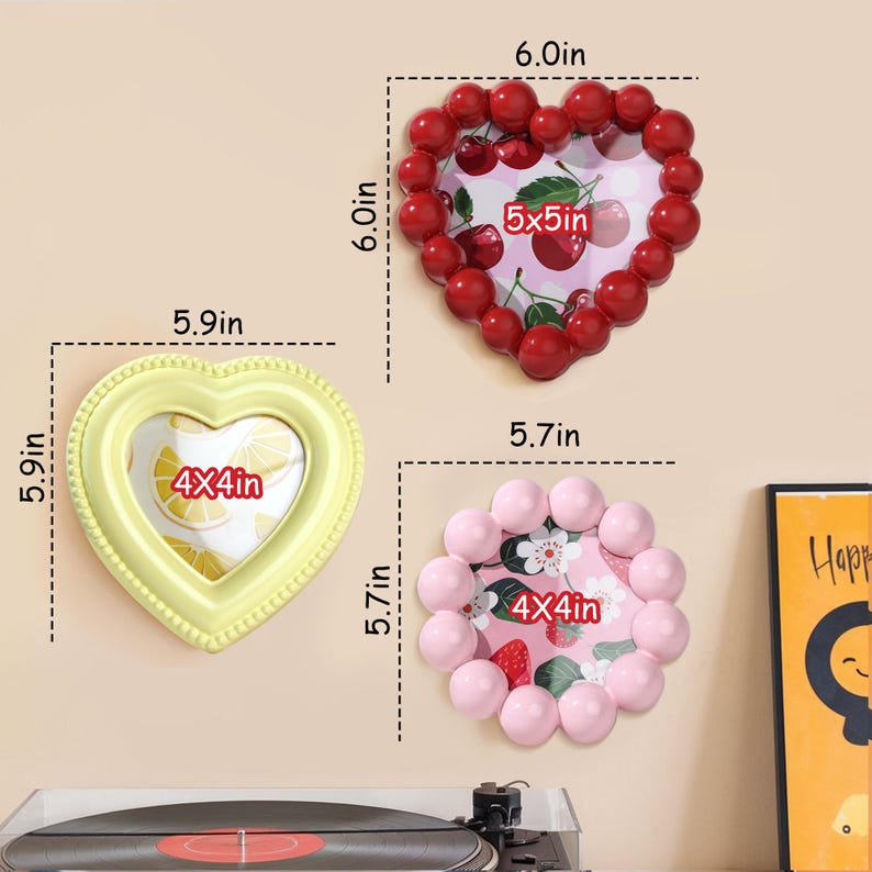 Pink Picture Frames, Bobbin Frame, Vintage Red Frame, Unique Frames ...