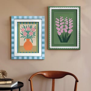 Aesthetic Gallery Wall Art, Preppy Prints Set of 9, Vintage Style ...