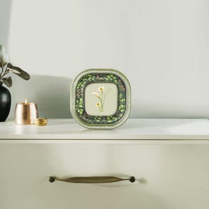 Green Velvet Frame, Printed Photo Frames，spring Summer Cottage Decor ...