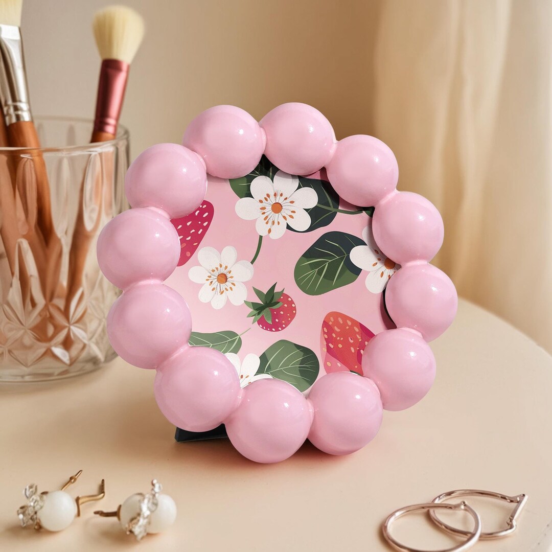 Pink Picture Frames, Colorful Bobbin Frame, Cute Red Frame, Unique ...